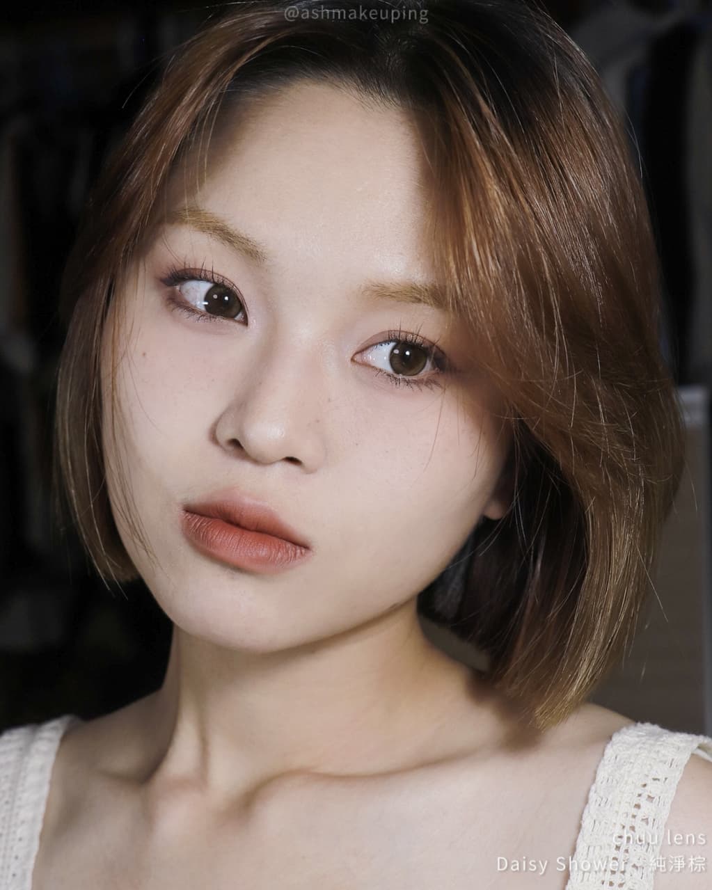 如初夏花朵綻放的通透感隱眼 - Daisy Shower 純淨棕｜chuu Lens - ash (@itsmeee_) | Dcard