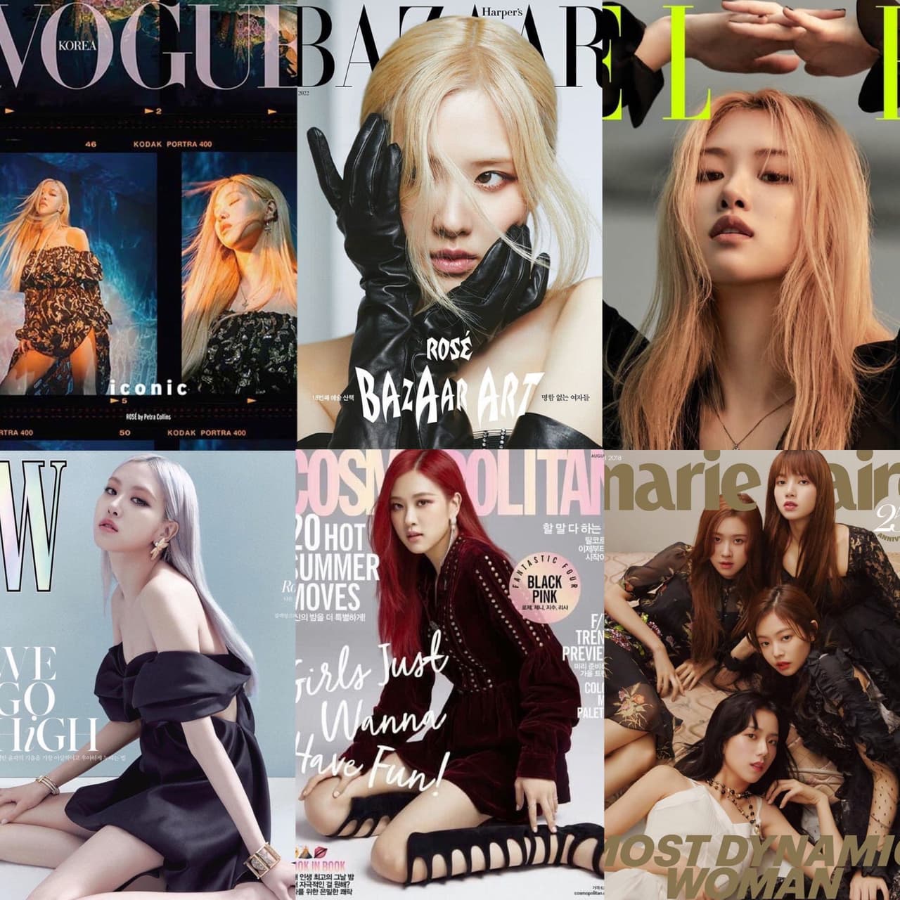#時尚 BLACKPINK FASHION：全員韓國六大主流女刊封面大滿貫 - BLACKPINK板 | Dcard