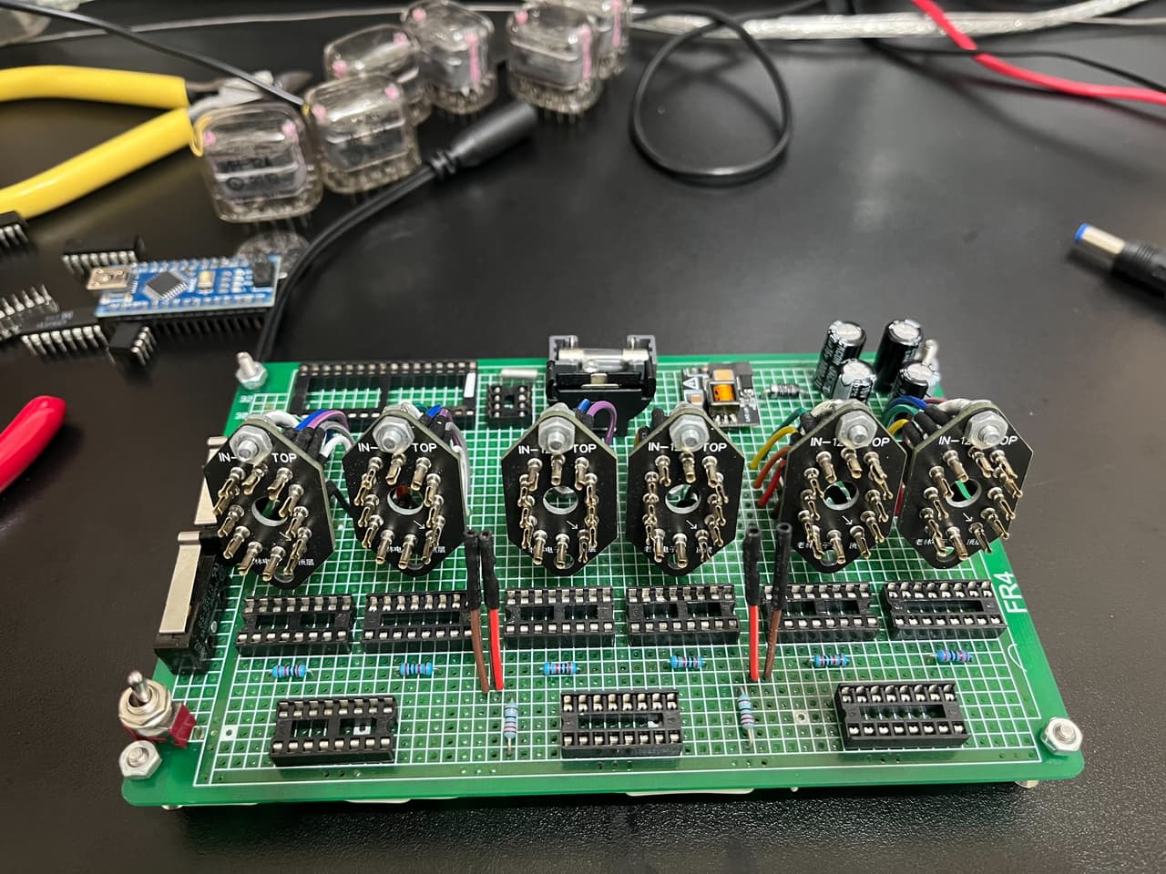 自製輝光管時鐘-電路比寫code還難的side project - 3C板 | Dcard