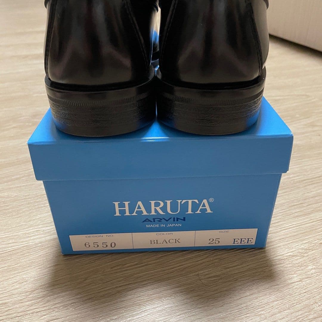 #我要賣 Haruta 6550黑色樂福鞋 適合25.5-26cm - 二手交易板 | Dcard