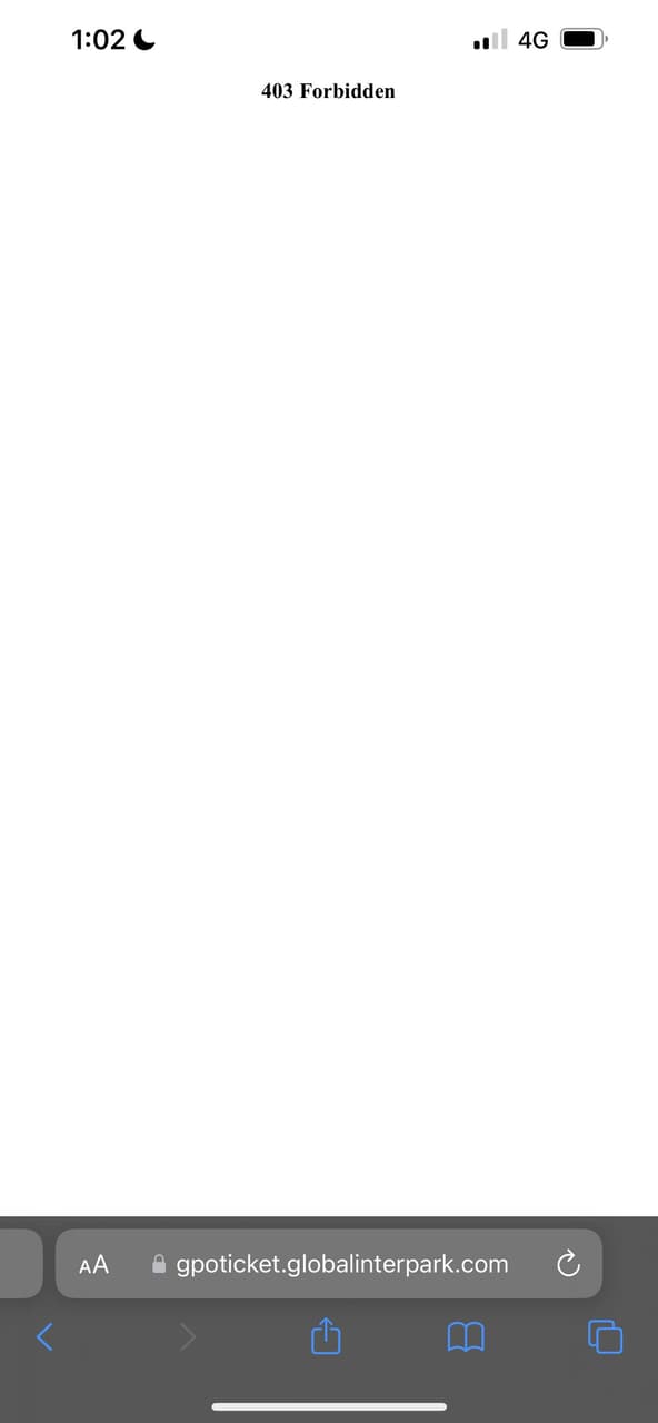 #詢問 #詢問 interpark出現403forbidden - 追星板 | Dcard