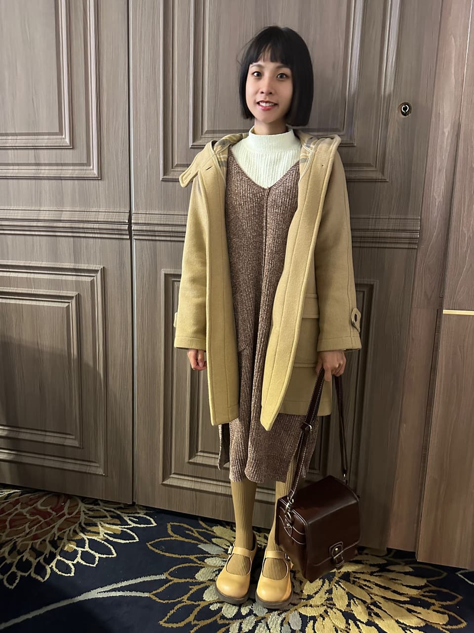 #分享 156xs｜咖啡色系穿搭🤎 - 穿搭板 | Dcard