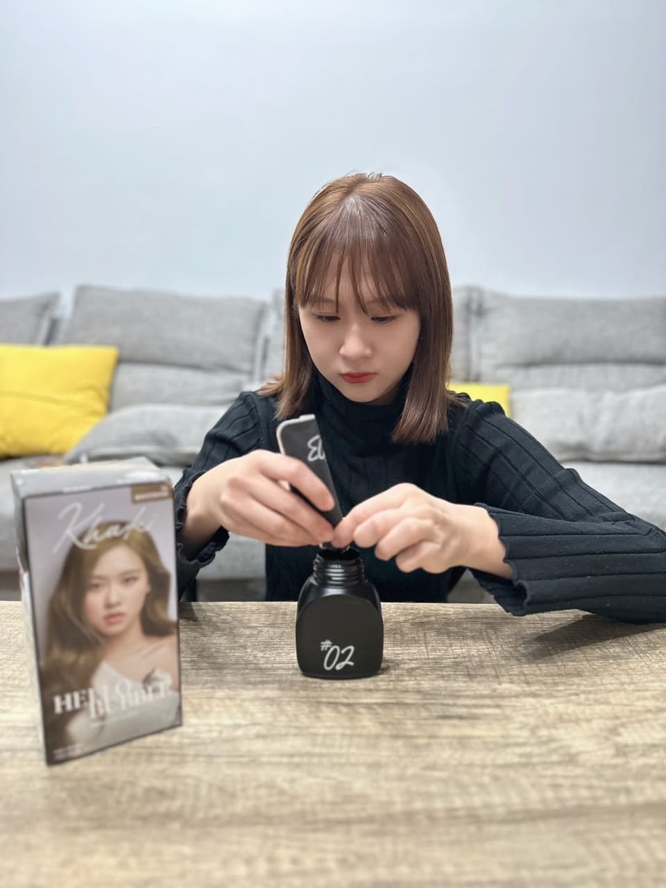 沒有Rosé的顏，卻能有Rosé的同款髮色 - 哈囉我是葉太太 (@couple__ya) | Dcard