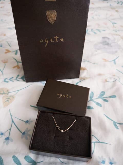 #分享 沖繩戰利品🤍 Agete單鑽手鍊 - 珠寶飾品板 | Dcard