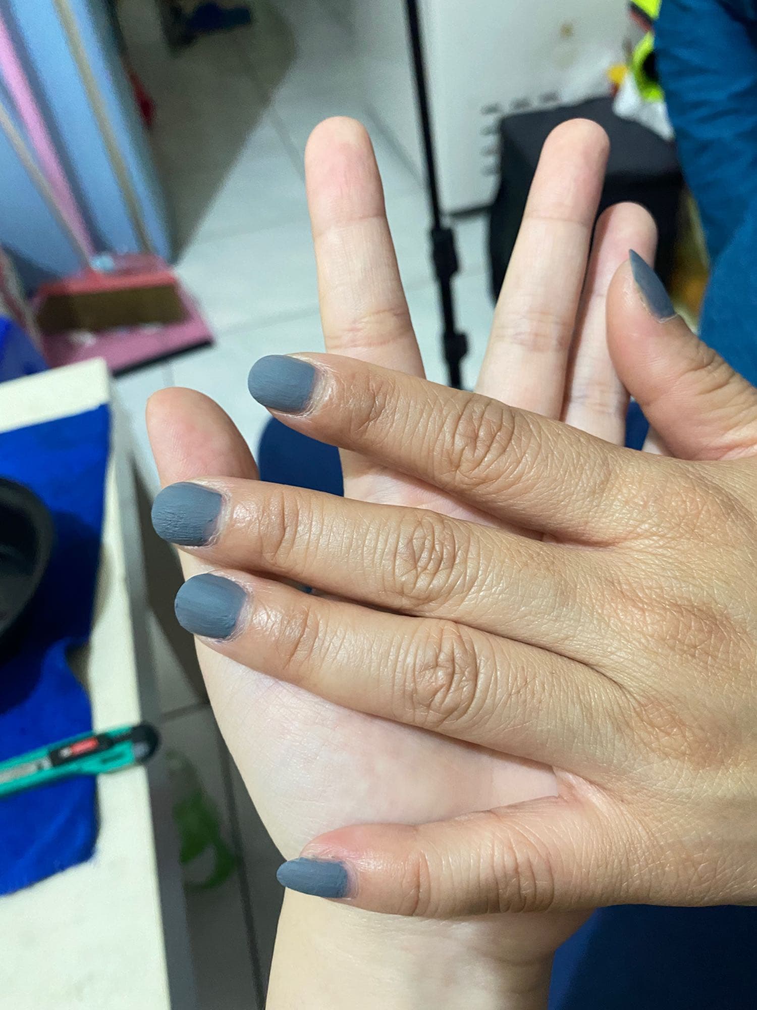 #分享 幫我媽塗的霧面指甲油 - 美甲板 | Dcard