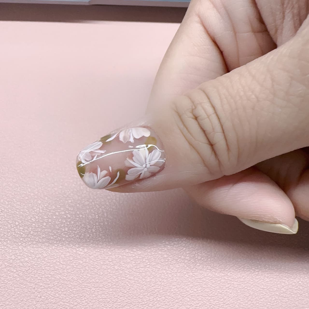 Diy 圖 自學美甲 花花款練習 美甲板 Dcard