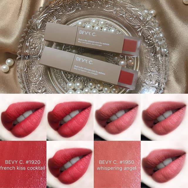 爆款💥顯白妝容黑馬💄BEVY C.霧面唇釉～今夏戀愛好氣色Tips就靠這支！💙 - 美妝板 | Dcard