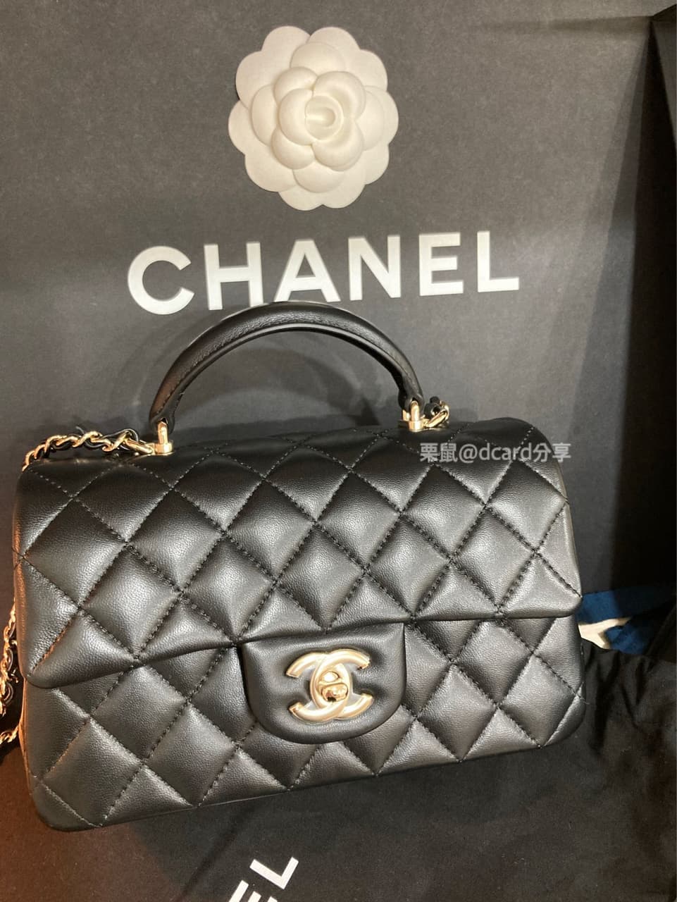 #開箱 CHANEL mini cf handle 超美提把 - 精品板 | Dcard