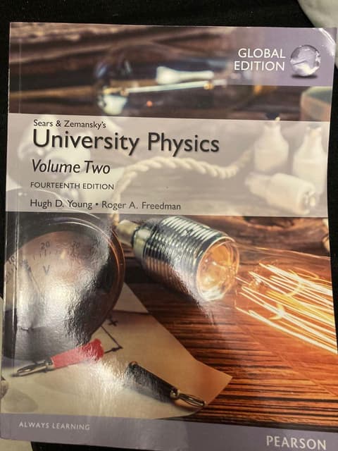 誰有university physics volume 2這本的解答 - 科學板 | Dcard