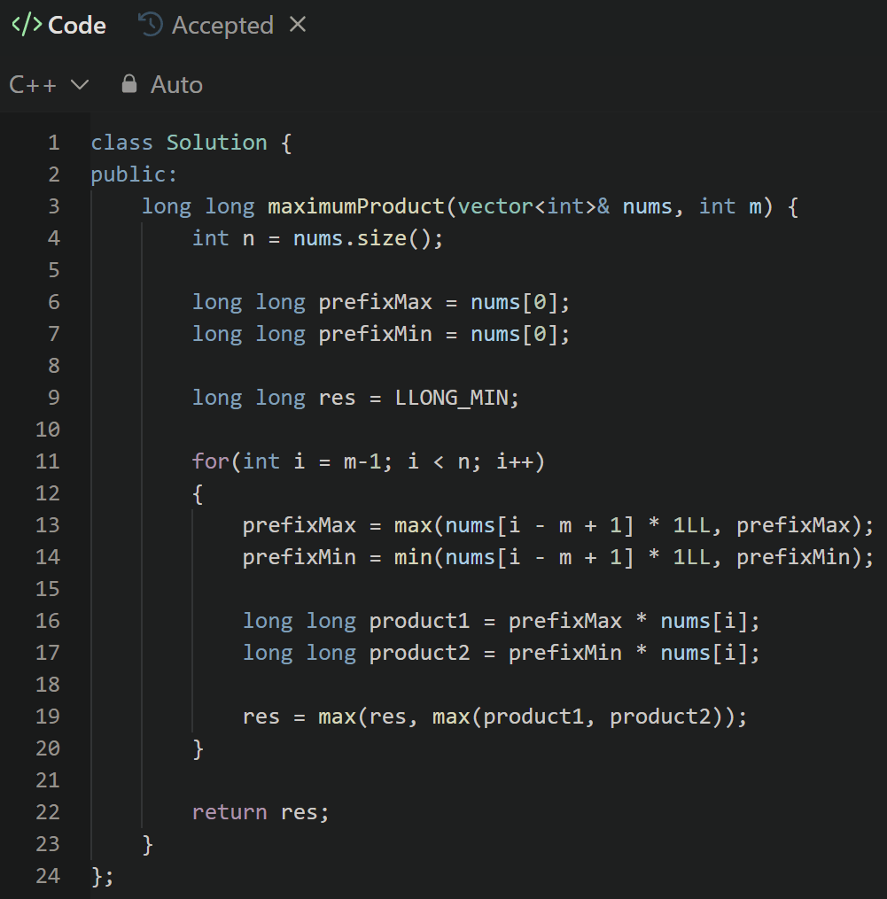 3584. Maximum Product of First and Last Elements of a Subsequence 解題紀錄 ...