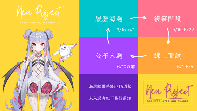 #台灣Vtuber 【湮雨計畫Vtuber&Vsinger徵選開始】 - VTuber板 | Dcard