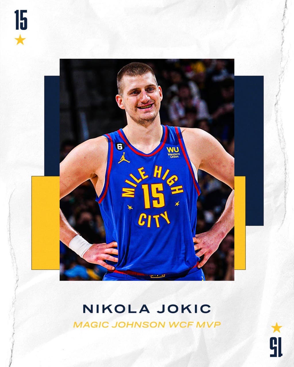 #花邊 西決MVP Nikola Jokic - NBA板 | Dcard