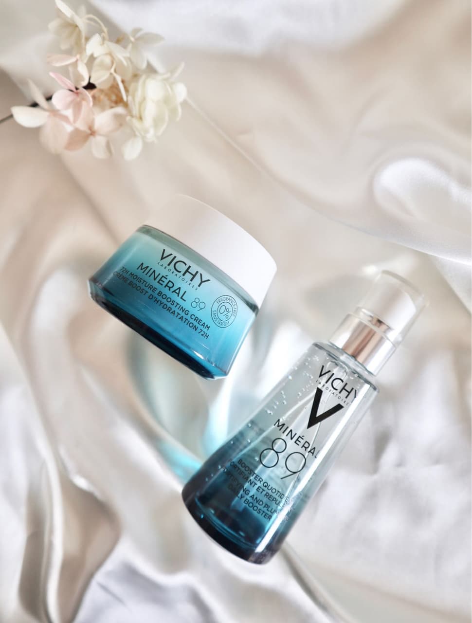 #分享 夏季冰鎮舒緩法寶！🧊🌋VICHY薇姿 M89火山能量微精華＆穩膚修護潤亮保濕霜 - 美妝板 | Dcard