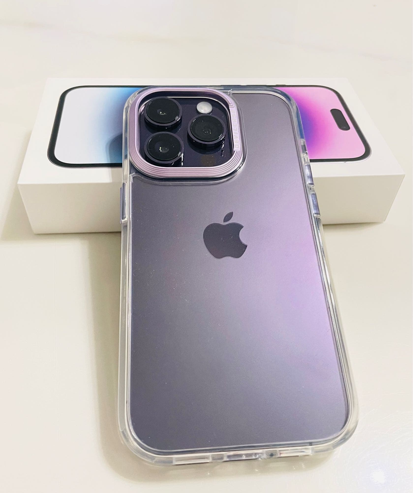 #iPhone iPhone 14 pro 深紫色開箱 ️ - Apple板 | Dcard