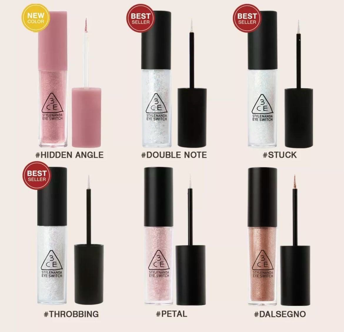 #情報 3CE 星辰閃亮眼影 Eye Switch，現正8.5折 - 阿榮 (@ahwingotorich) | Dcard