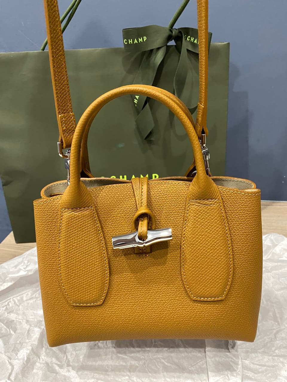 #開箱 上班通勤用包包Longchamp Roseau - 精品板 | Dcard