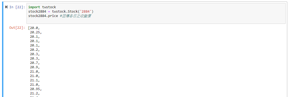 用python分析股票四大買賣點（twstock套件）（以2884玉山金為例） - 理財板 | Dcard