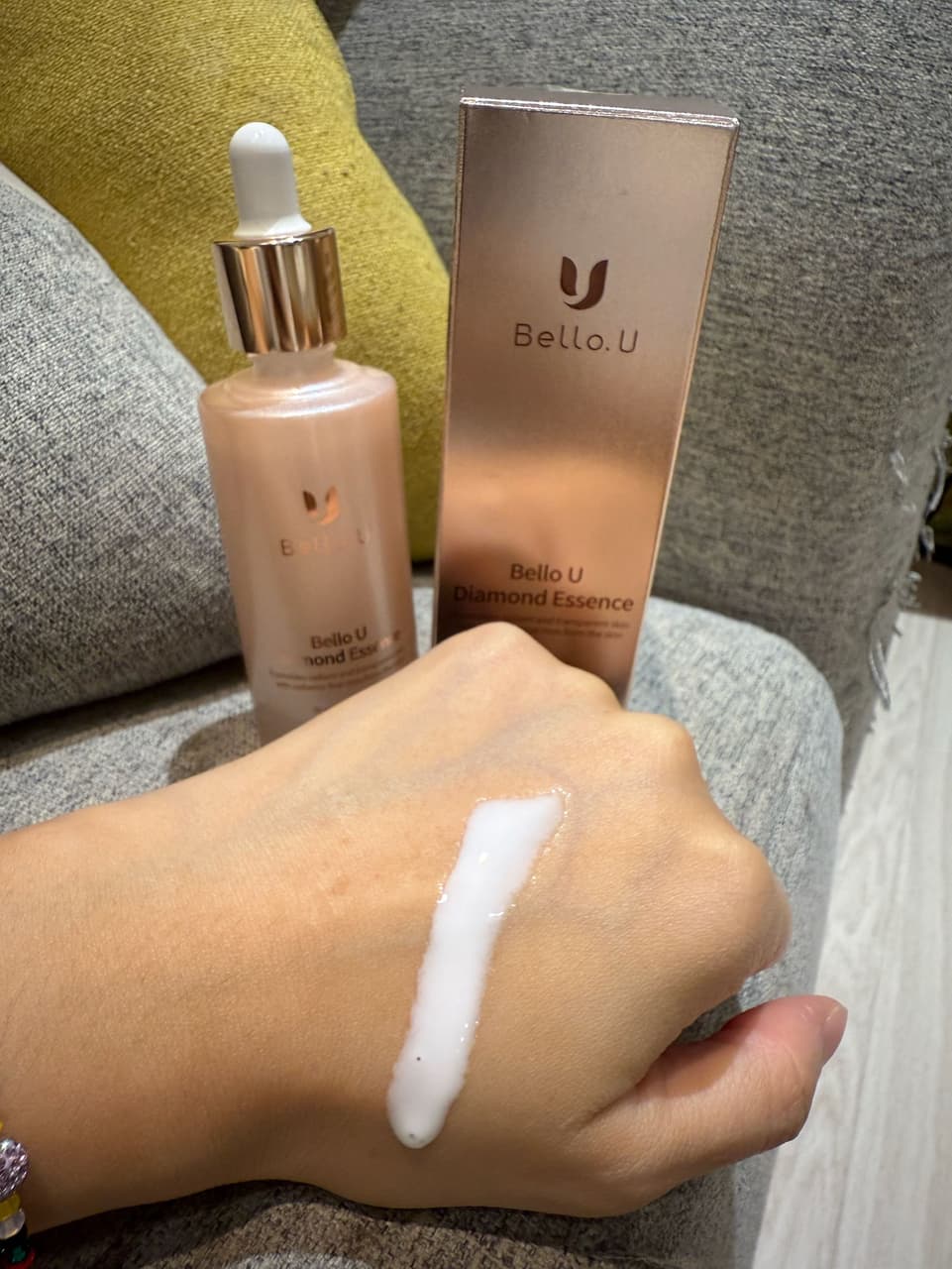 #分享 媲美專櫃的保濕精華！Bello. U鑽石精華乾肌必備 - 美妝板 | Dcard