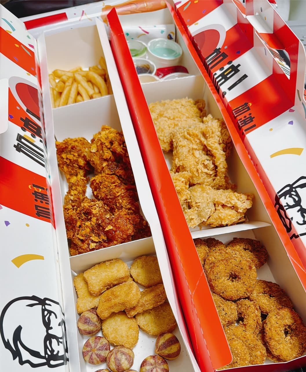 #心得 跟風點一波 #KFC #激情應援派對盒 - 速食板 | Dcard