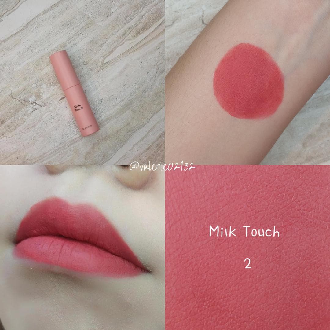#試色 Milk Touch柔霧感唇釉 #2 - 美妝板 | Dcard