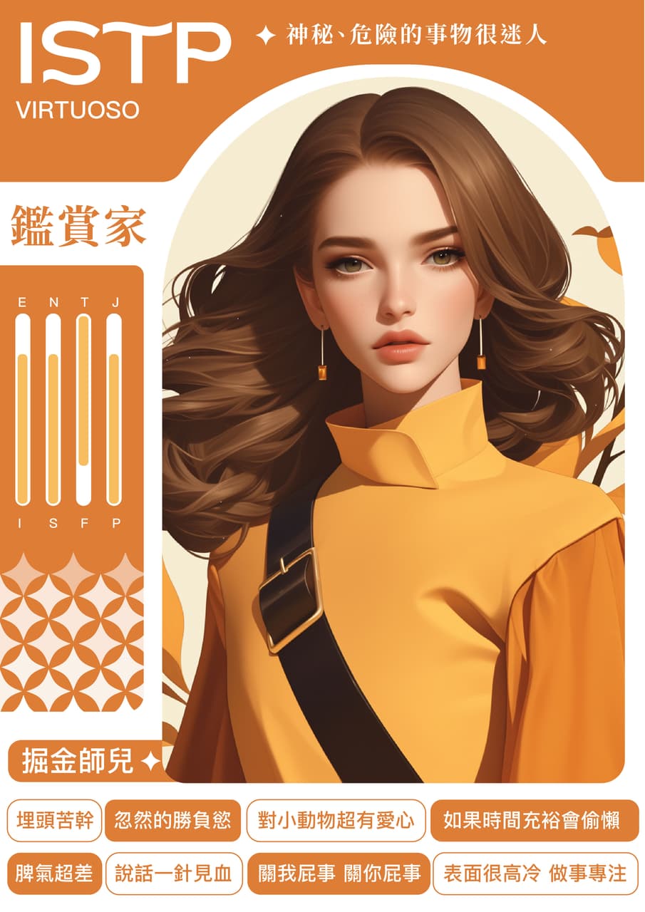 探索 MBTI 的探險家系列： 揭開 ESFP、ESTP、ISTP、ISFP 的神秘面紗！ - MBTI板 | Dcard