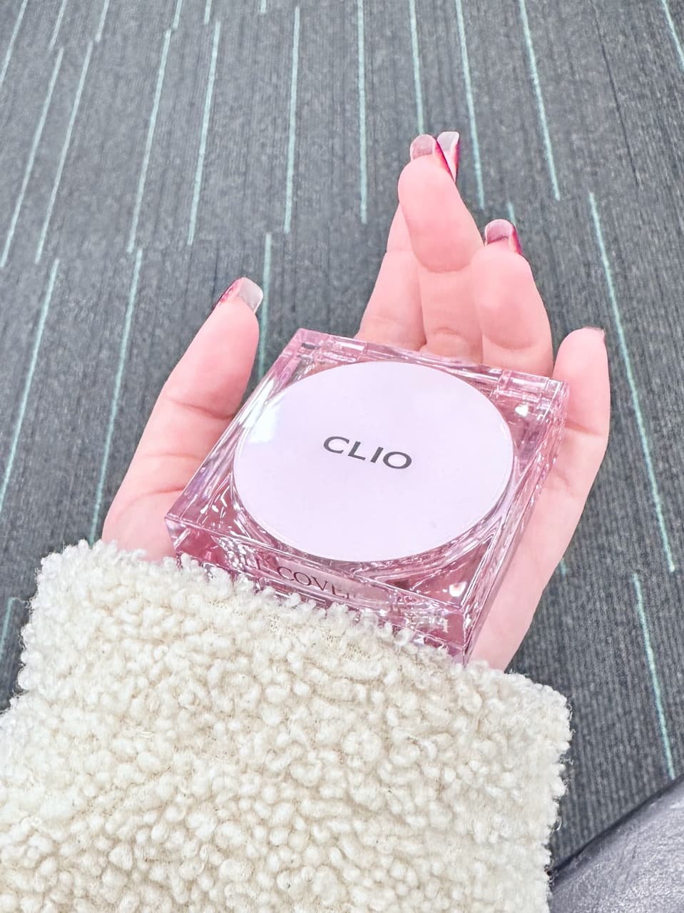 #分享 Clio 粉紅色氣墊居然有袖珍版！太可愛啦！ - 美妝板 | Dcard