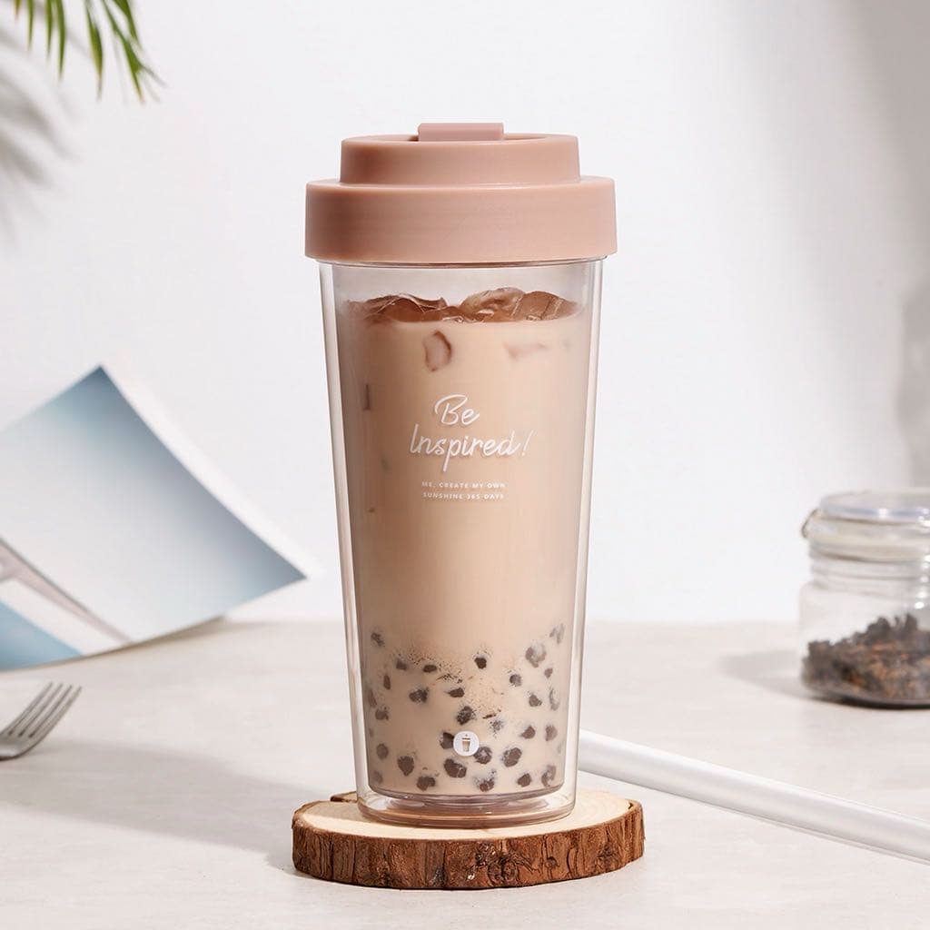 飲料控看這裡🔥 【Oolab 良杯製所】獨處系列 Ecozen 透明雙層隨行杯 750ml (附26cm斜口細吸管+粗吸管) - 果子狸 (@teresa__hooo) | Dcard