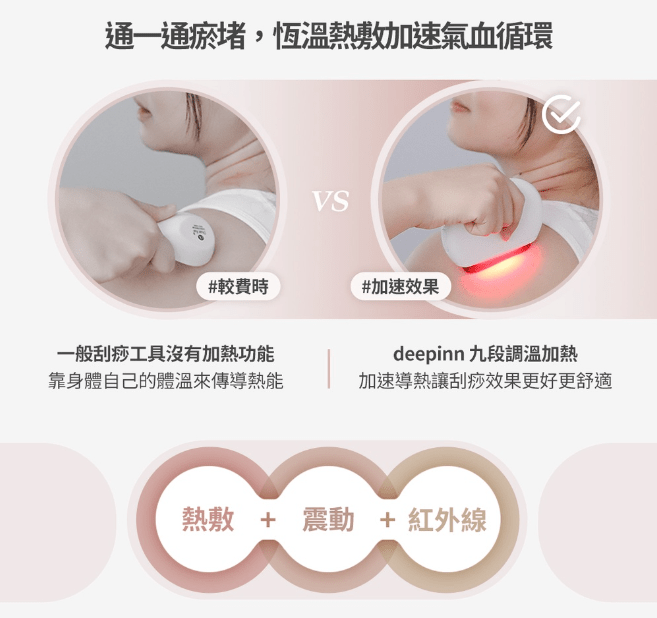 #分享 deepinn 砭石溫感按摩儀 - 捲捲 (@chung310083) | Dcard