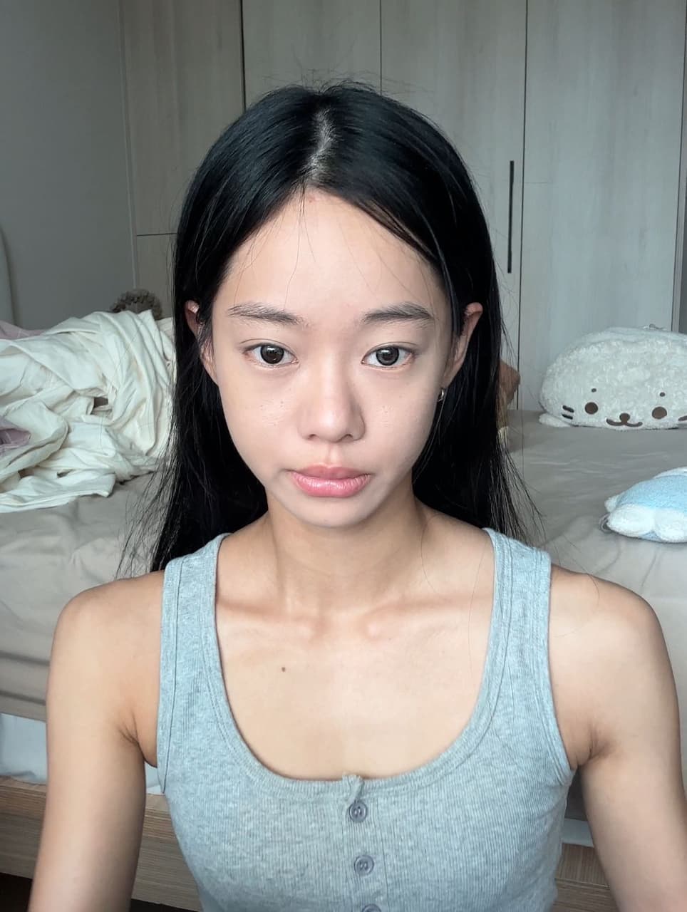 #分享 日常清透淡妝👼🏻+Rachel wine礦物底妝心得🤍 - 美妝板 | Dcard