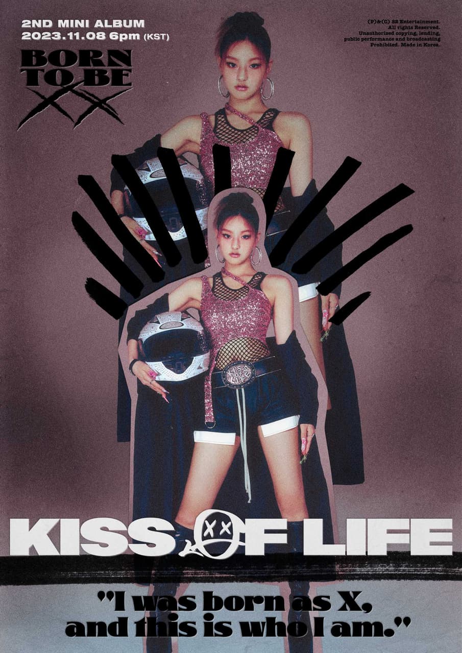 #集中討論 KISS OF LIFE “Born to be XX" 前導概念預告 - B1-4 留言 | Dcard