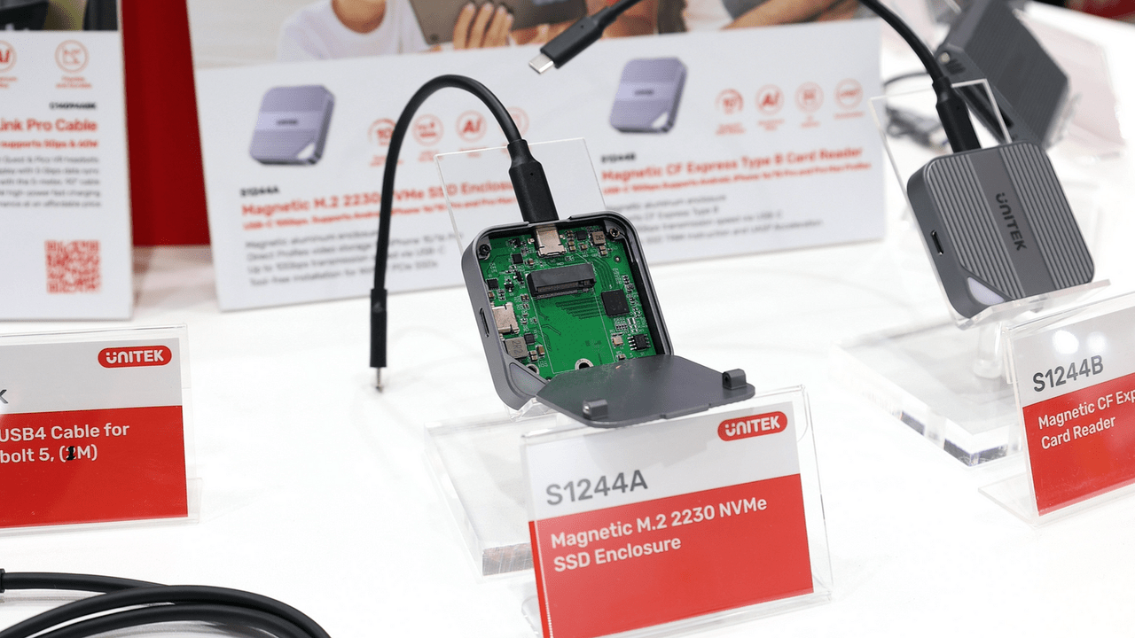 我想帶走這幾樣……COMPUTEX 2025 Unitek 首度亮相 Thunderbolt 5 Dock - EnterBox (@enterbox) | Dcard