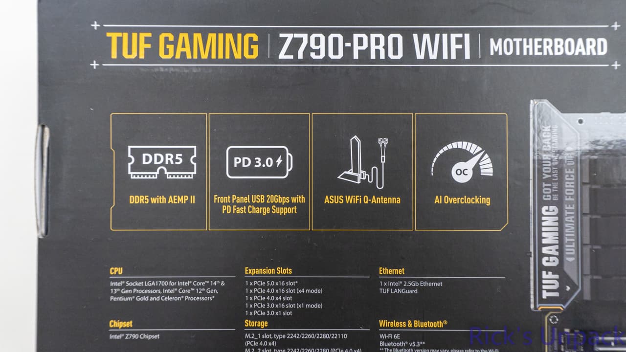 【開箱】軍規認證主流規格主機板 | TUF GAMING Z790-PRO WIFI - 3C板 | Dcard