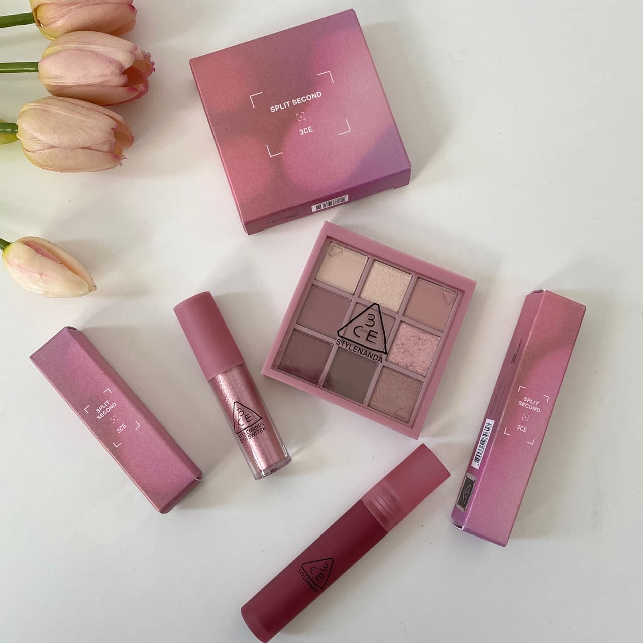 #妝容分享 春暖花開💐薰衣草氛圍妝容🌷3CE SPLIT SECOND EDITION #開箱大使 - 美妝板 | Dcard