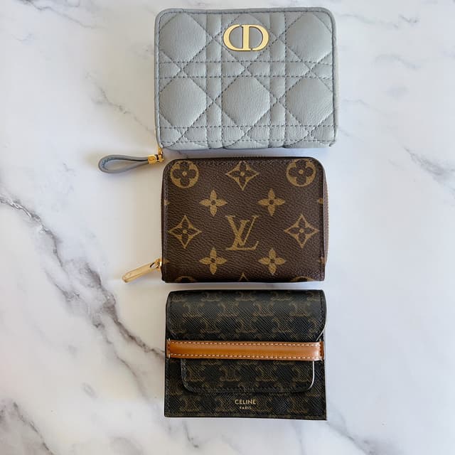 #分享 Dior Caro短夾/LV拉鍊零錢包/CELINE名片卡夾 - 精品板 | Dcard