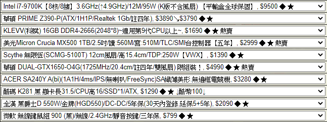 #請益 組電腦菜單健檢（33k） - 3C板 | Dcard