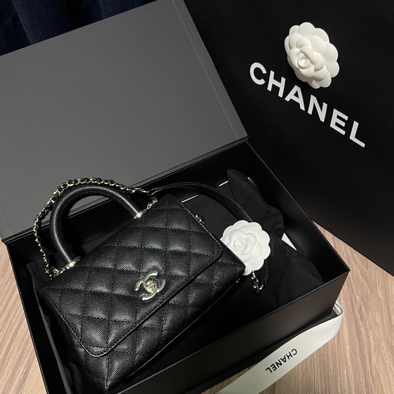 #開箱 Chanel mini coco handle - 精品板 | Dcard