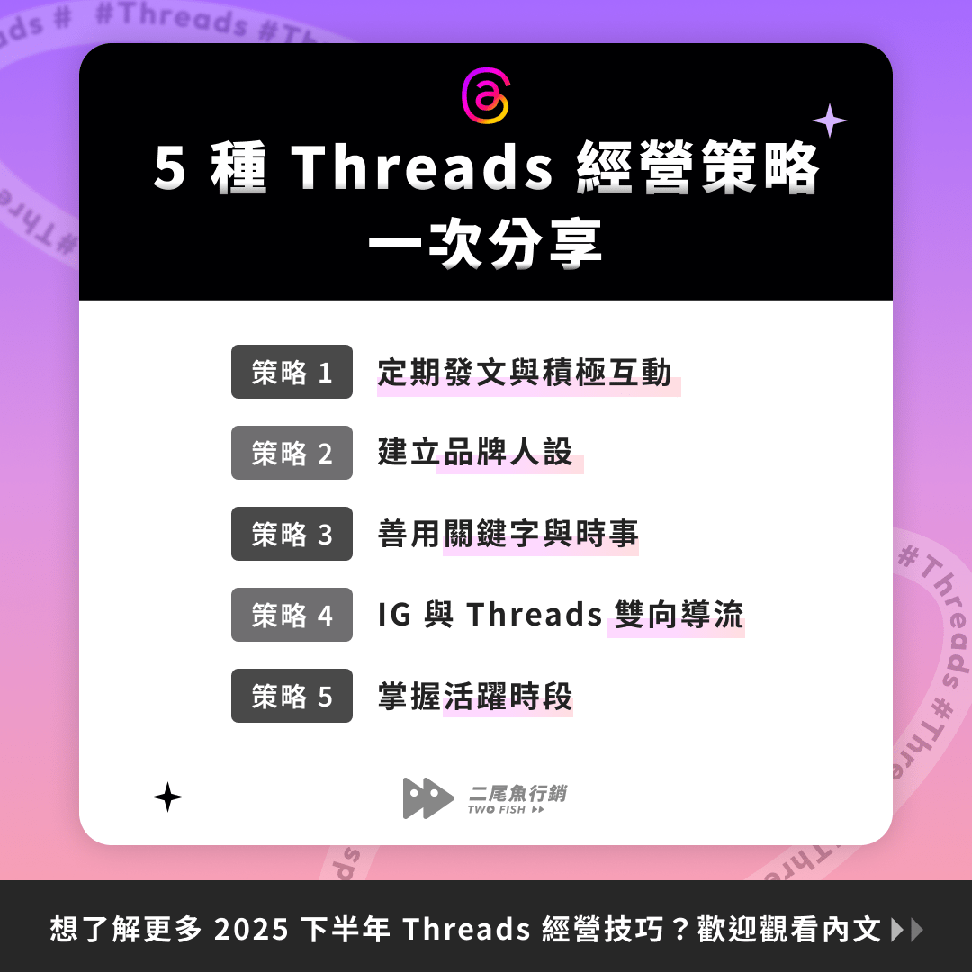 #分享 2025 下半年 Threads 經營技巧大公開：演算法與趨勢一次搞懂 - 行銷板 | Dcard