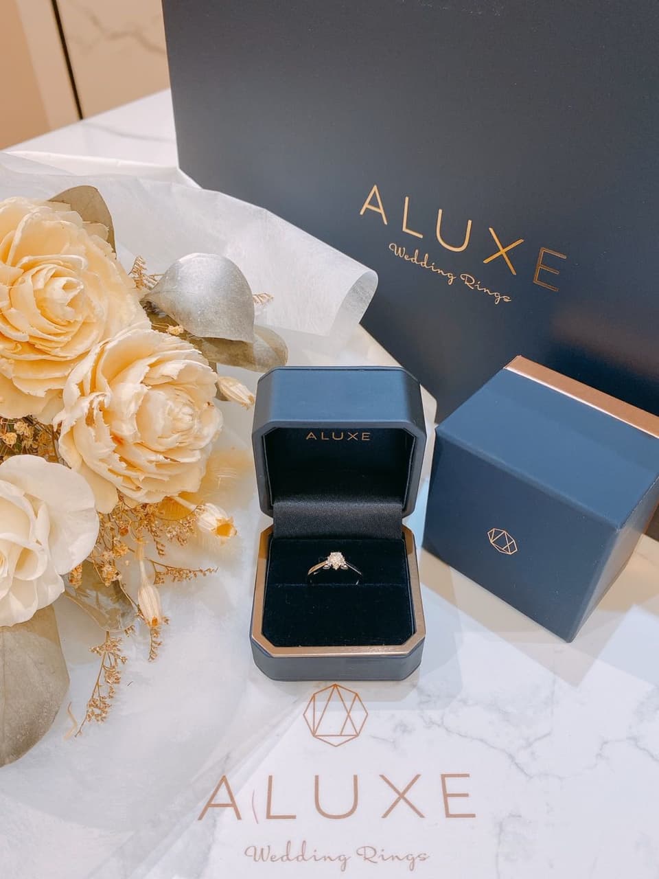 ALUXE求婚戒分享 - 結婚板 | Dcard