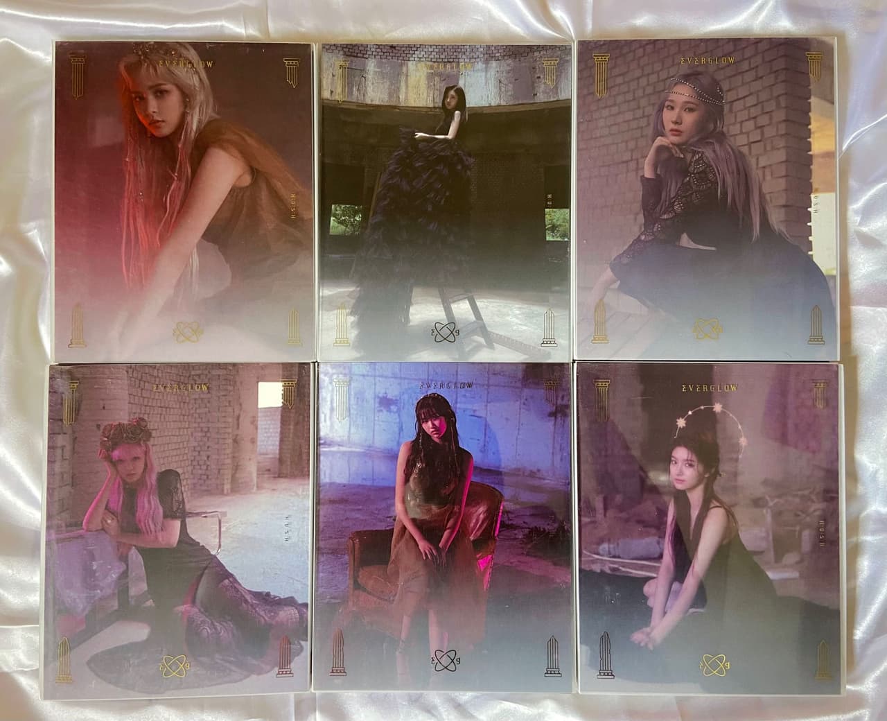 #分享 EVERGLOW歷屆專輯開箱 (上) - 追星板 | Dcard