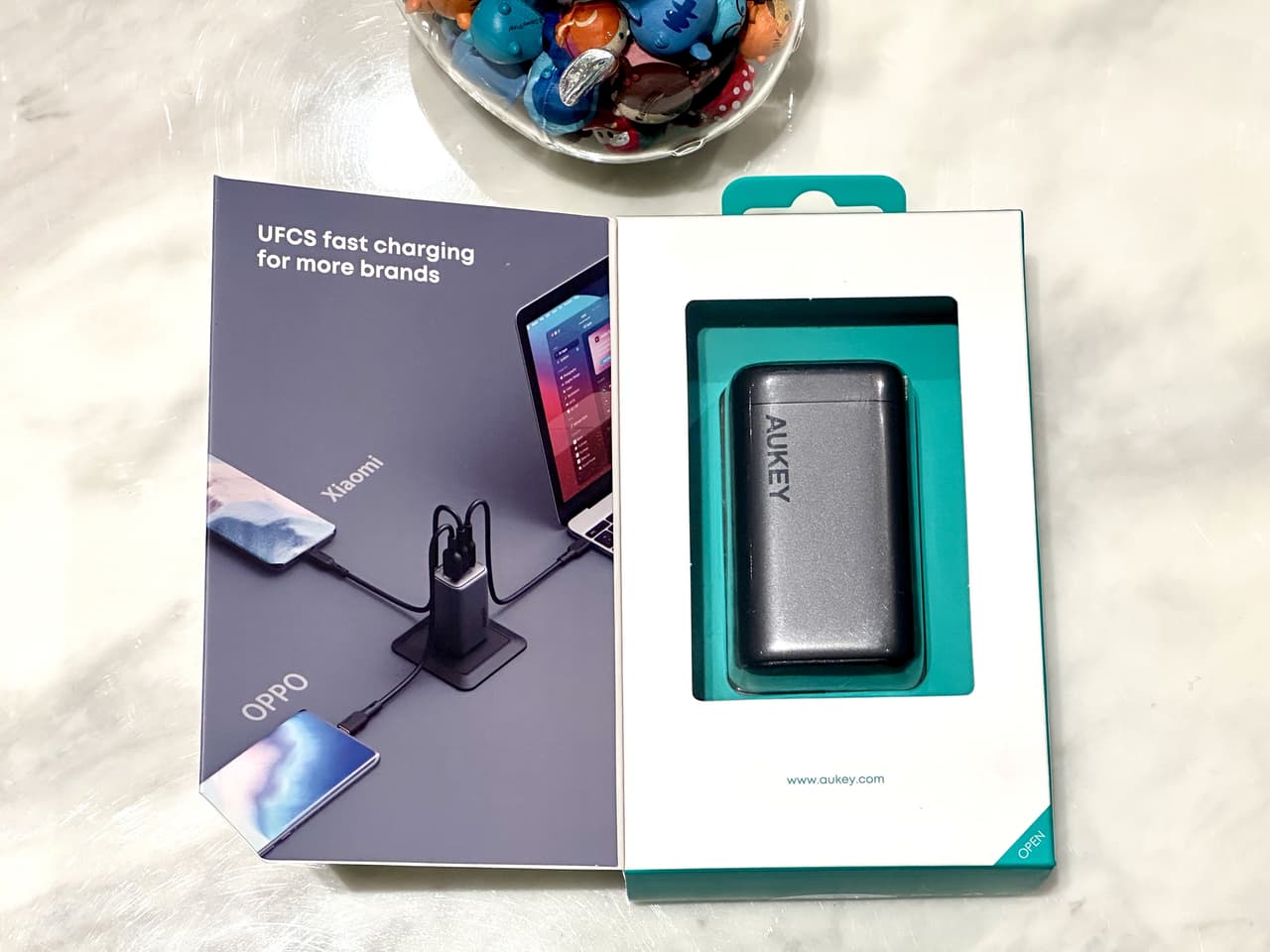 [開箱] AUKEY Omnia II 第二代氮化鎵系列充電器、行動電源 - 3C板 | Dcard