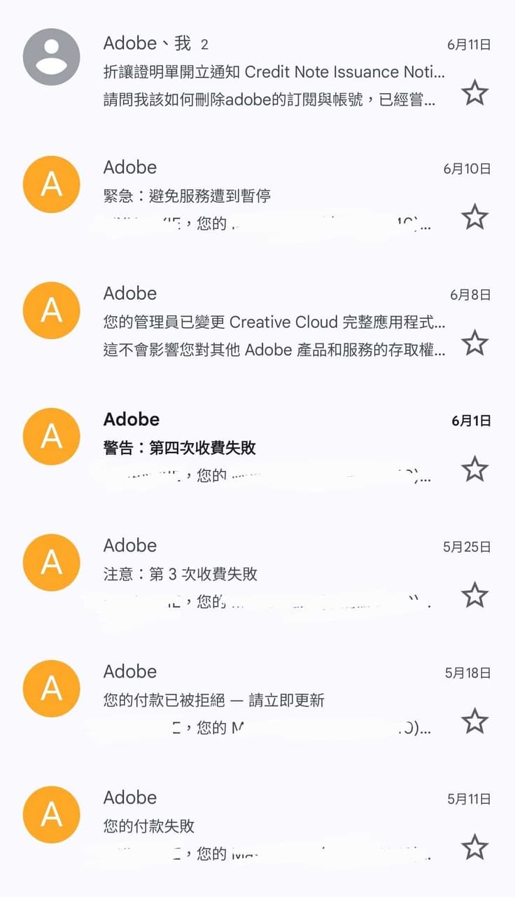 #分享 Adobe取消訂閱 - 3C板 | Dcard
