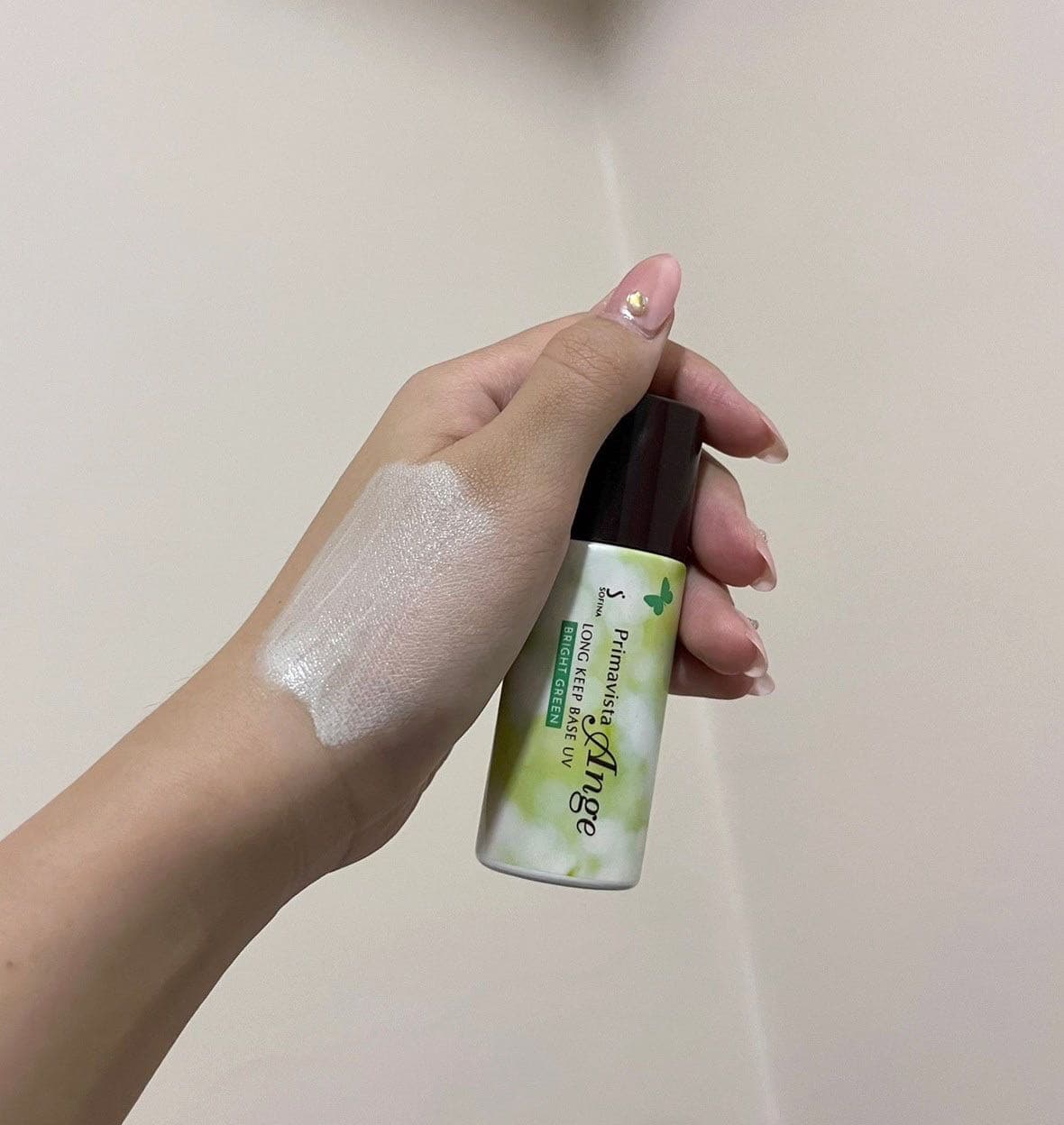 #分享 SOFINA妝前乳大戶來了！！綠色珍珠音調新登場💚 - 美妝板 | Dcard