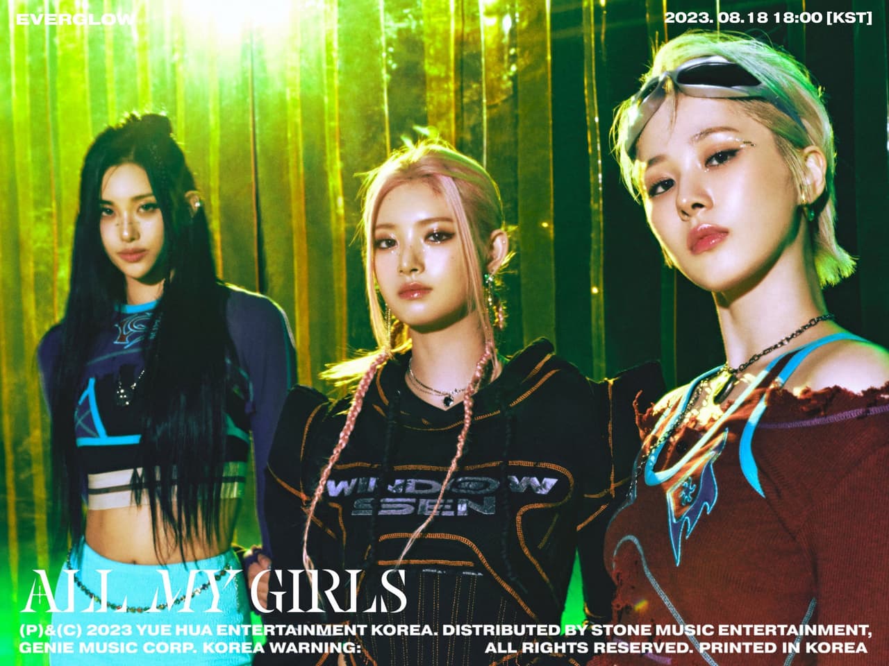#集中討論 EVERGLOW《ALL MY GIRLS》8/18 正式回歸！ - 追星板 | Dcard