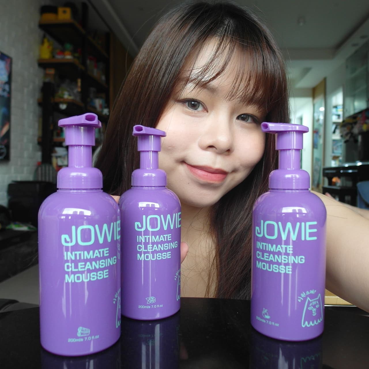 香味療癒的私密清潔慕斯🫧 ft. JOWIE - 落枕企鵝 (@chenchiiiih) | Dcard