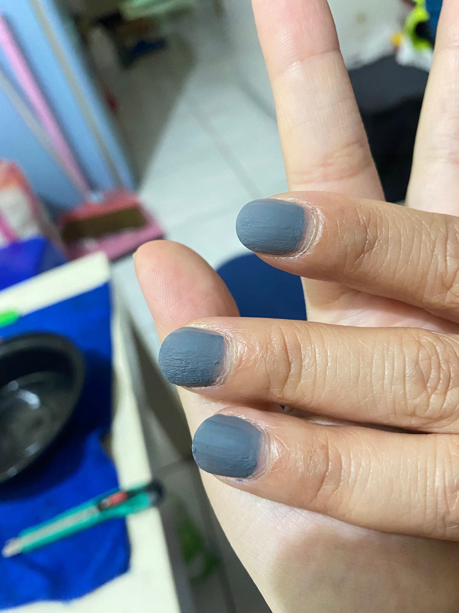 #分享 幫我媽塗的霧面指甲油 - 美甲板 | Dcard