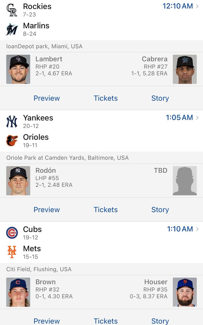 #賽事討論 2024/5/3 MLB 先發投手 - MLB板 | Dcard