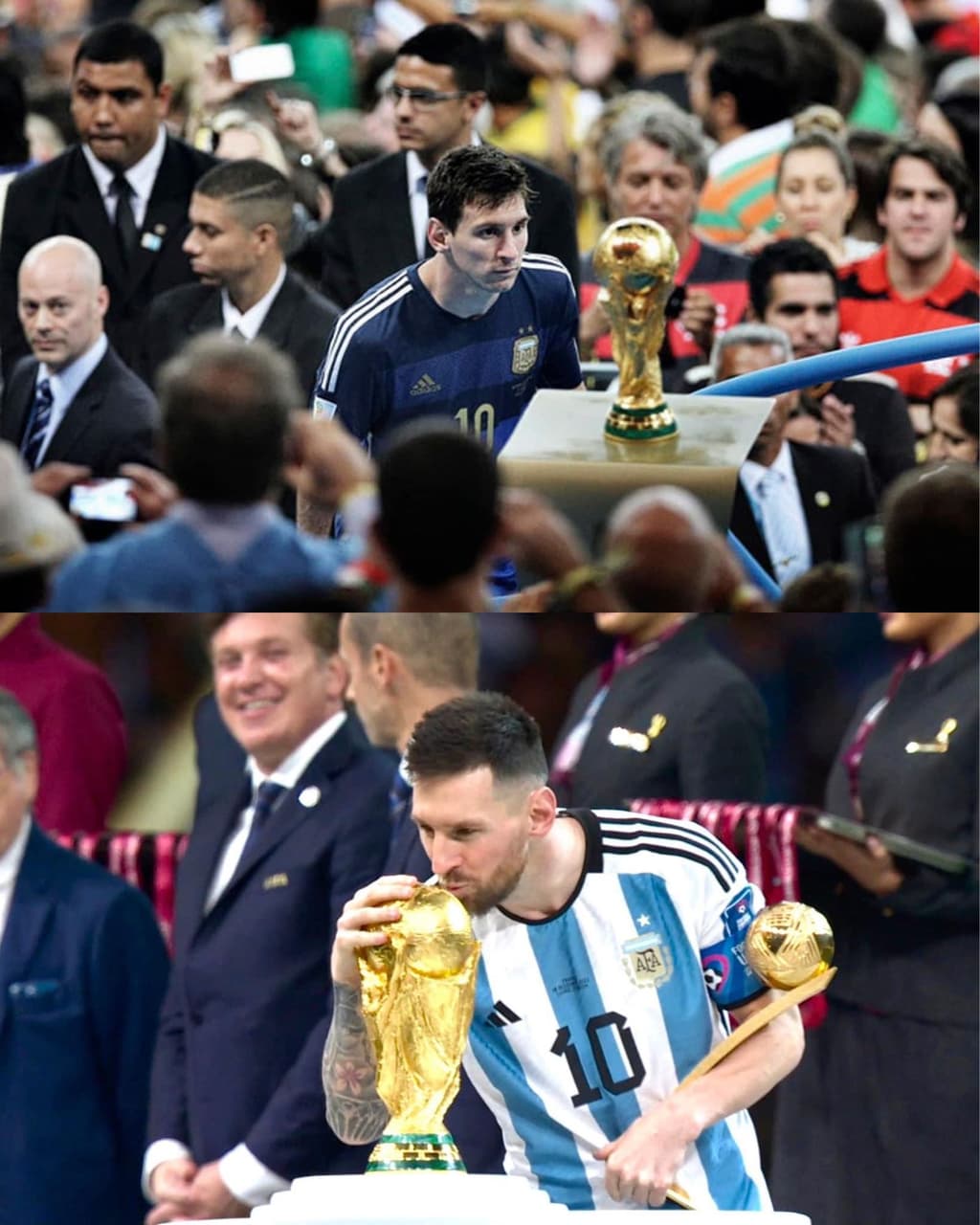沒看真的會後悔的一場球 2022世界杯冠軍 🇦🇷 Messi 做到啦🏆 - 足球板 | Dcard