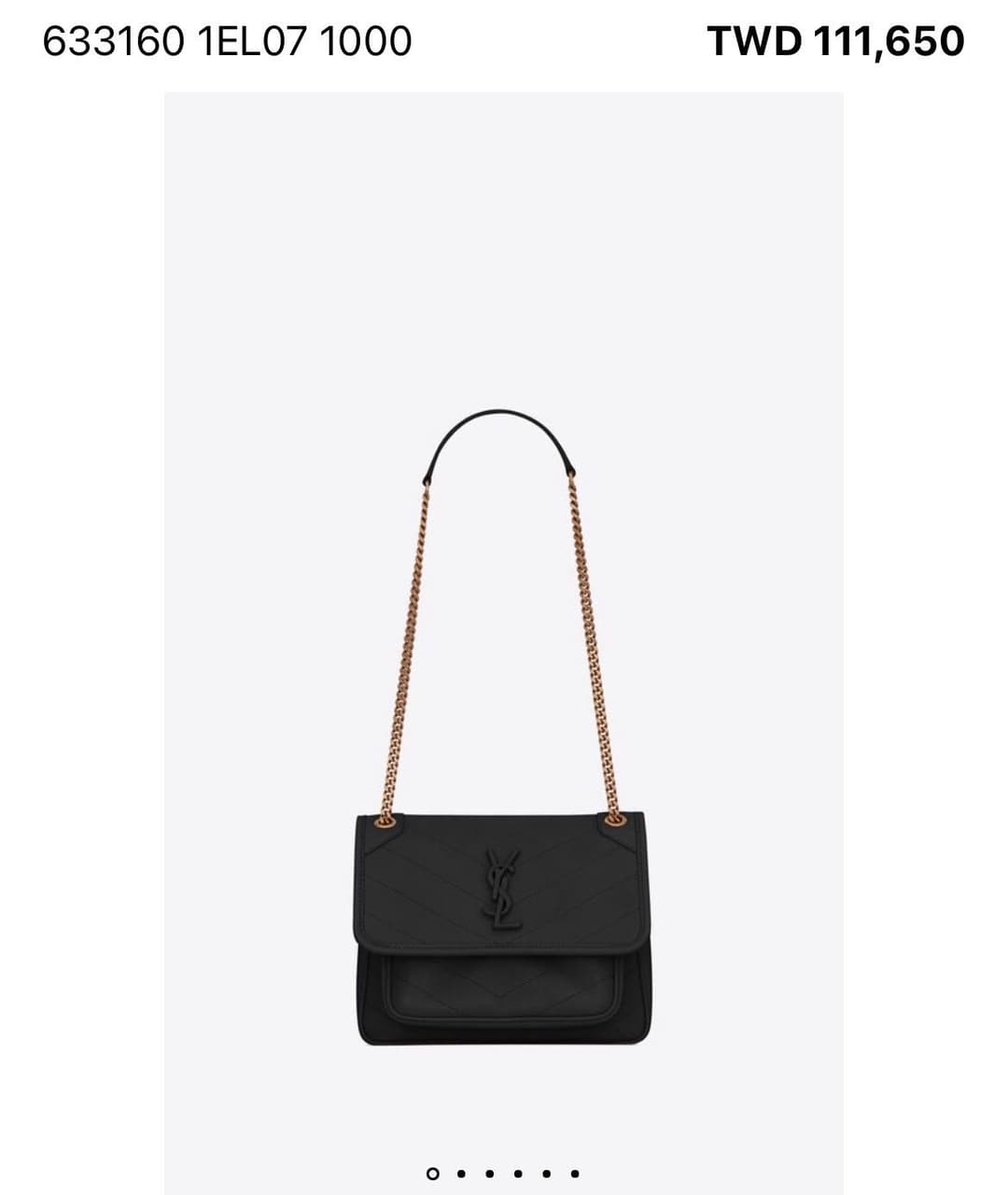 #我要賣 YSL Niki baby 羊皮金鍊D扣 - 二手交易板 | Dcard