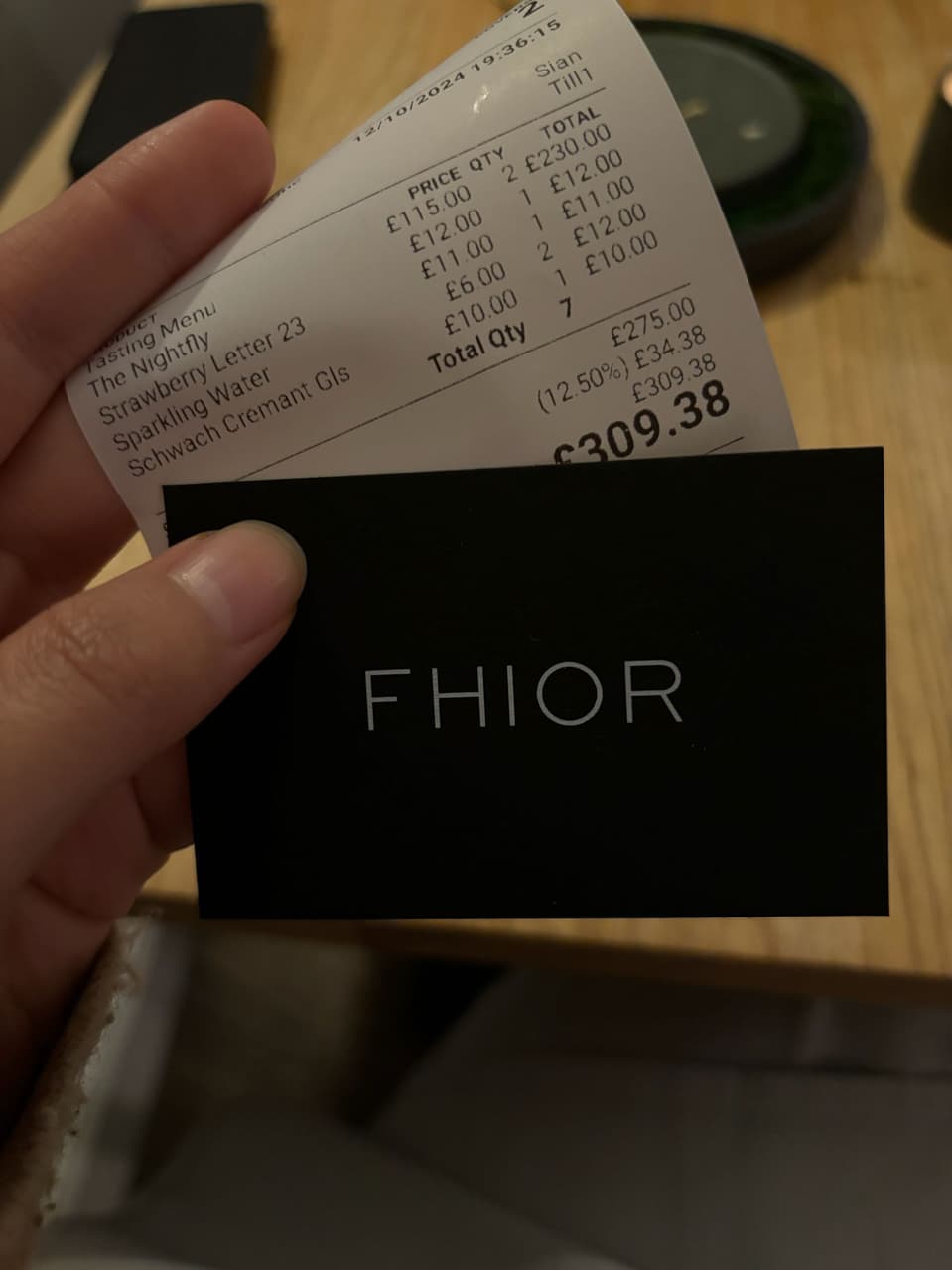 愛丁堡FHIOR 米其林指南推薦 #我來開箱 - 72 (@uk72) | Dcard
