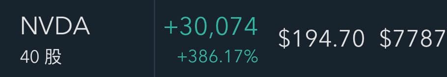 #分享 看看大家app裡的NVDA - 股票板 | Dcard
